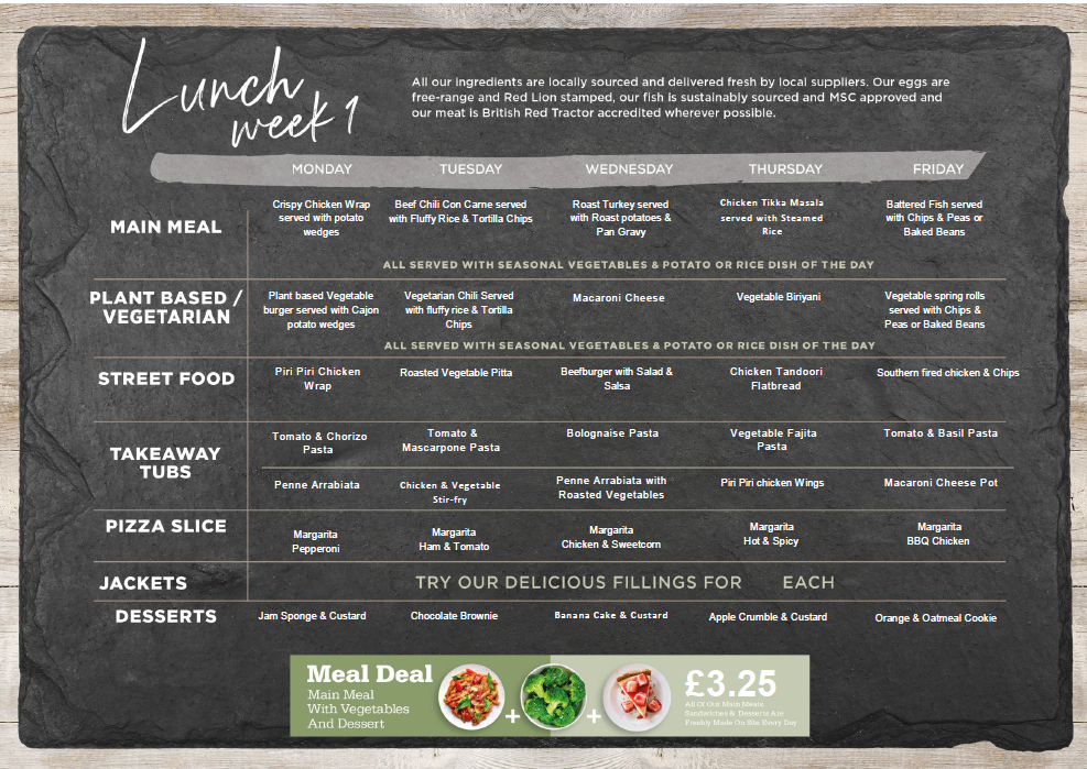 Catering - Alcester Grammar School