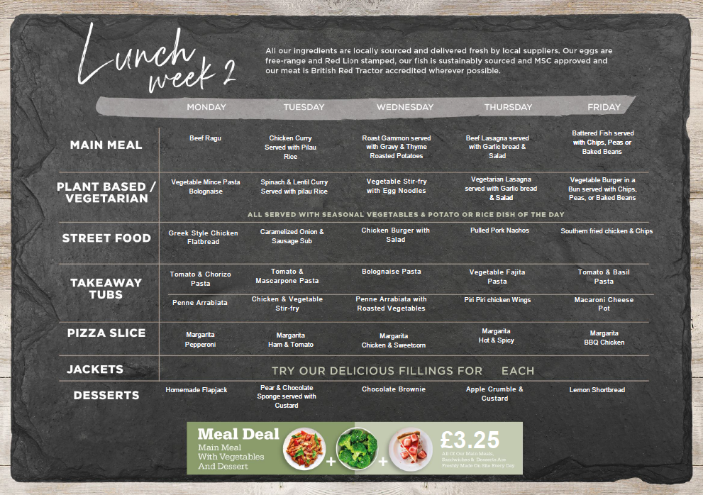 Catering - Alcester Grammar School